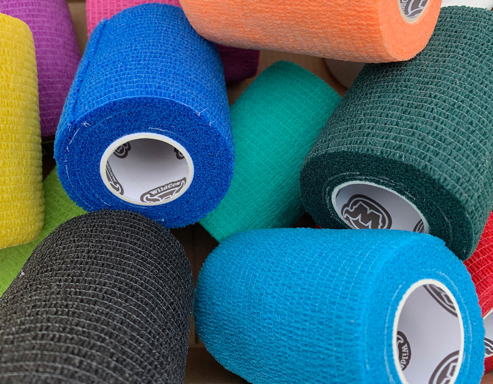 WildCow 3 Inch Multicolored Vet Wrap Bulk - VetWraps.com