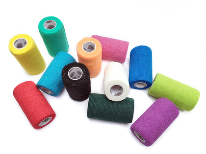 WildCow 4 Inch Multicolored Vet Wrap Bulk - VetWraps.com