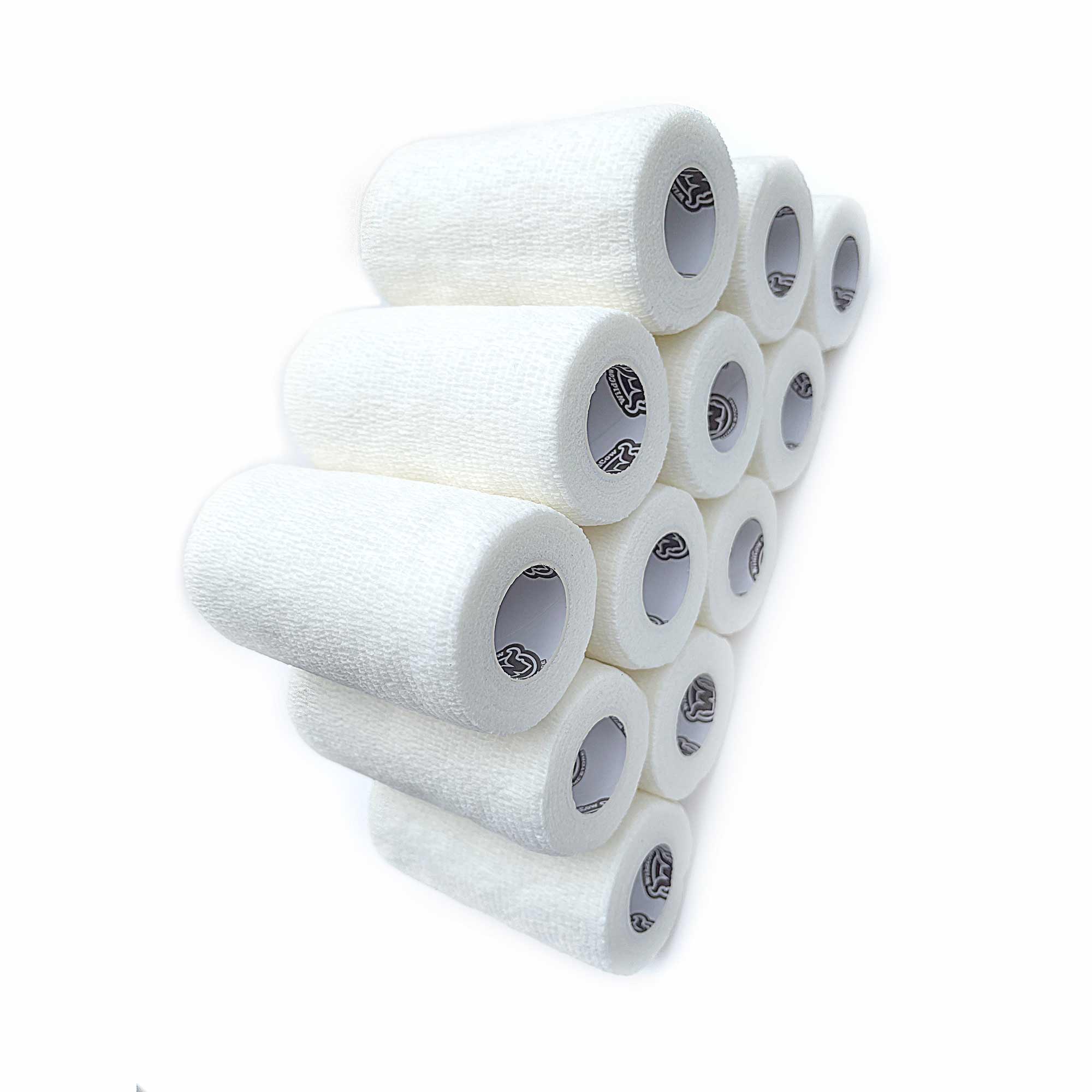 WildCow 4 Inch White Vet Wrap Bulk - VetWraps.com